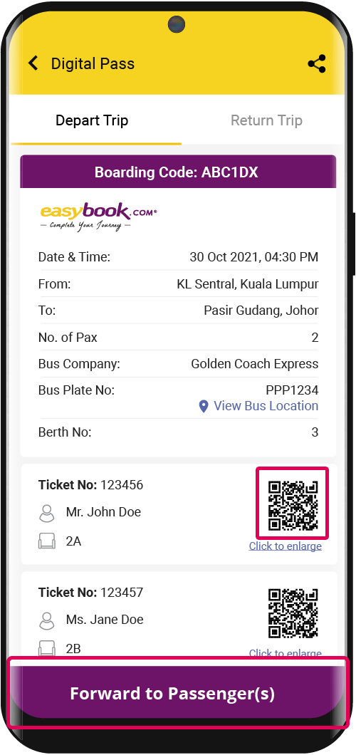 How to retrieve Digital Pass? How to retrieve Digital Pass?