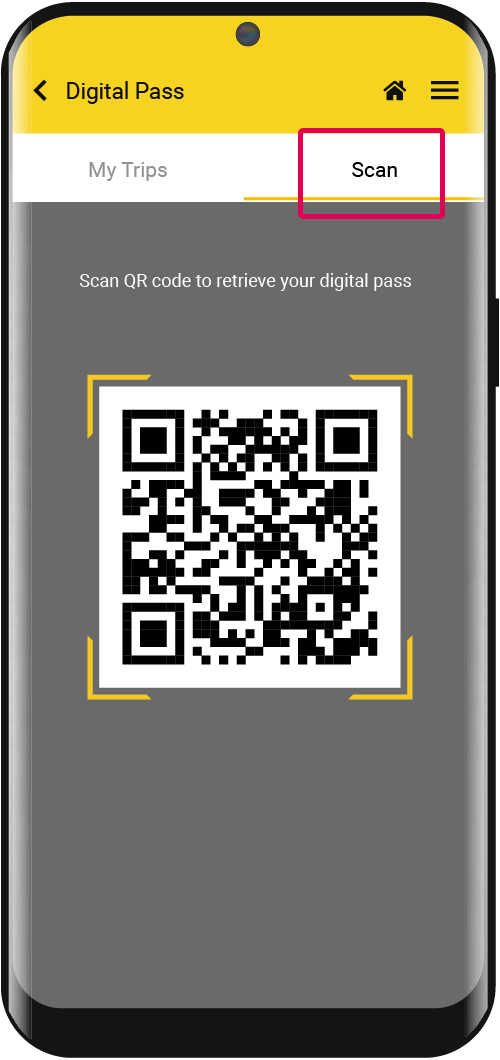 How to retrieve Digital Pass?