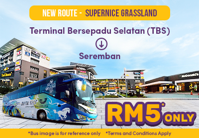 RM5 from TBS to Seremban with Supernice Grassland
